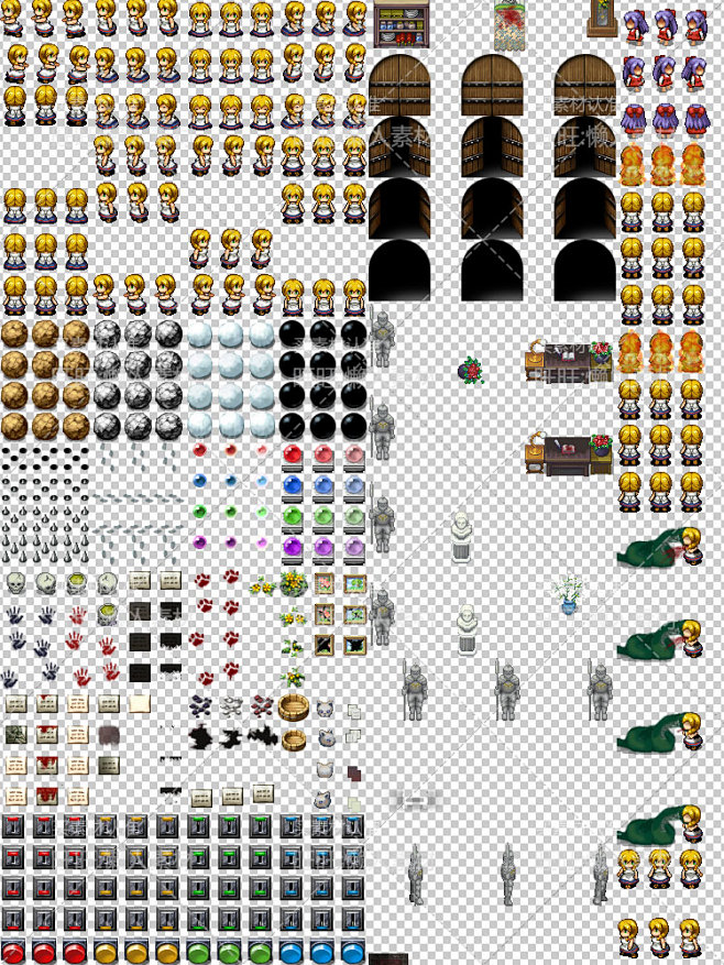 RPG Maker大师 像素游戏素材
