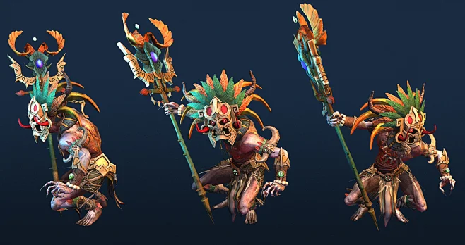 SMITE_Ah Puch-花瓣网