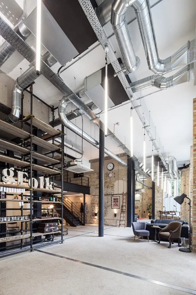 Advertising agency Analog Folk in Shoreditch/ DH Liberty#loft# -花瓣网