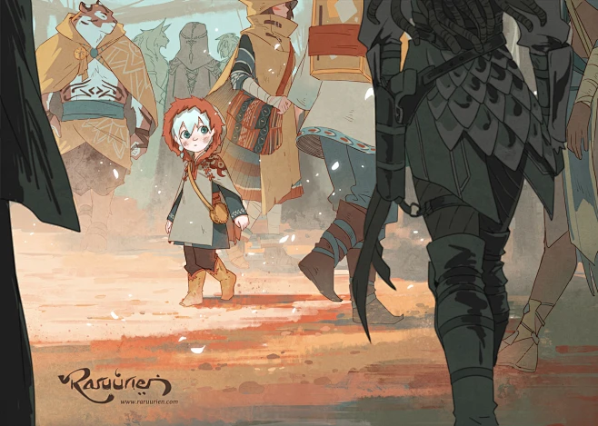 Lost Child, Ann Maulina : Cover art for Raruurien chapter 4 http ...