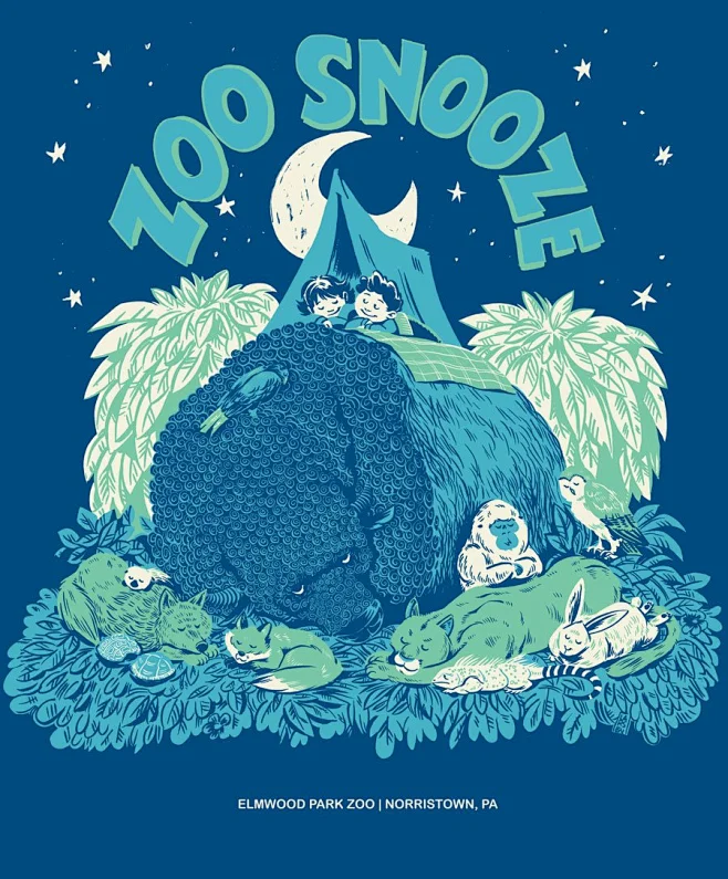 Zoo Snooze by liliesformary-花瓣网