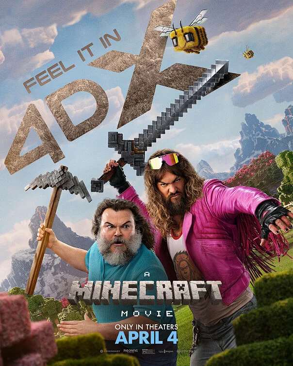 Minecraft: The Movie Movie Poster-花瓣网