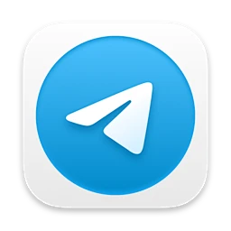 Telegram app icon-花瓣网