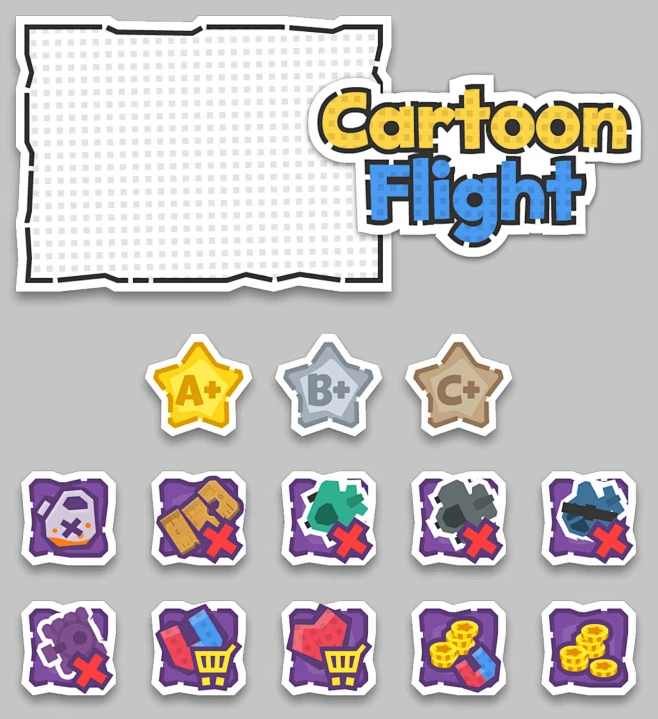 Cartoon Flight on Behance-花瓣网