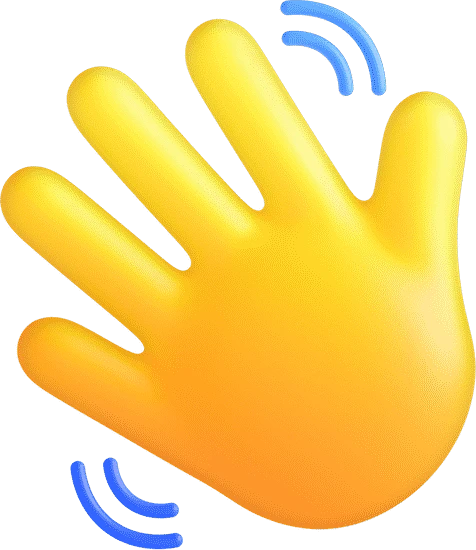 3D Stylized Waving Emoji-花瓣网