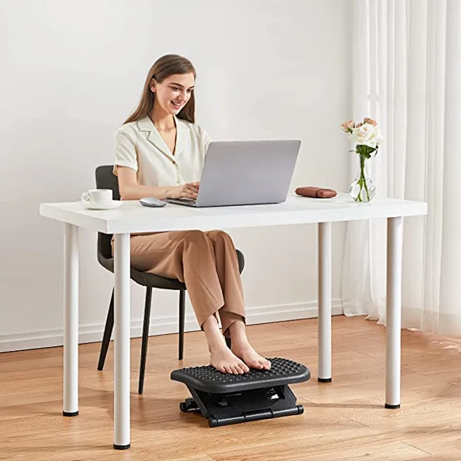 Amazon.com: HUANUO Adjustable Under Desk Footrest, Foot Rest for Under ...