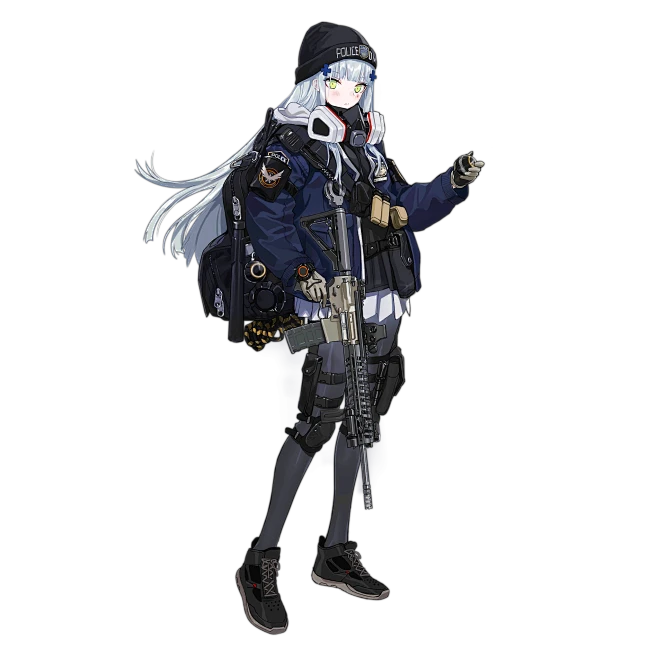 特工416 - 少前百科GFwiki - 少女前线专题百科-花瓣网