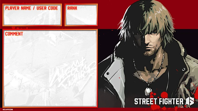 STREET FIGHTER 6 Profile Card | NEWS | STREET FIGHTER 6 | CAPCOM ...