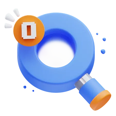 Search Null 3D Icon-花瓣网