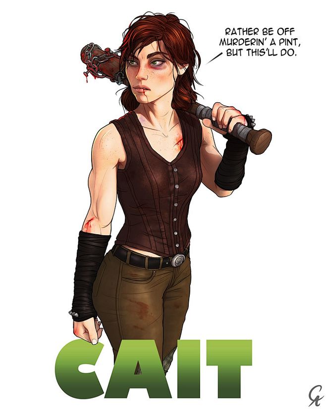 Cait - Fallout 4 by CameronAugust on DeviantArt