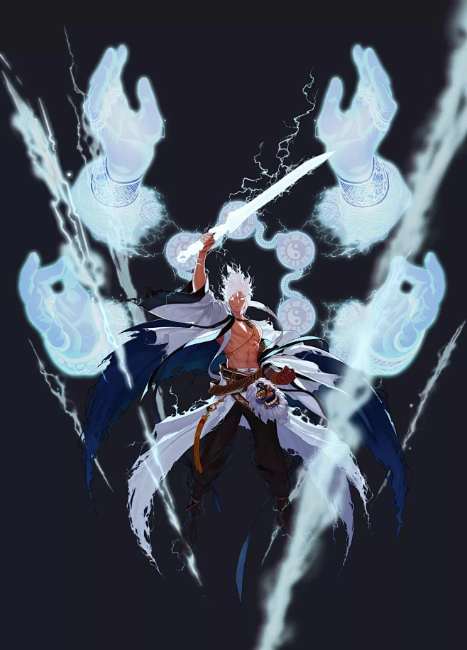 DNF 洞察之眼 魔界大战立绘（男女鬼剑 男格斗三觉）-日韩画风-微元素 - Element3ds.com!-花瓣网