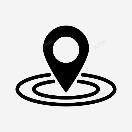 定位点地址坐标图标高清素材 位点 位置 地址 坐标 定位 icon 标识 标志 UI图标 设计图片 免费下载-花瓣网