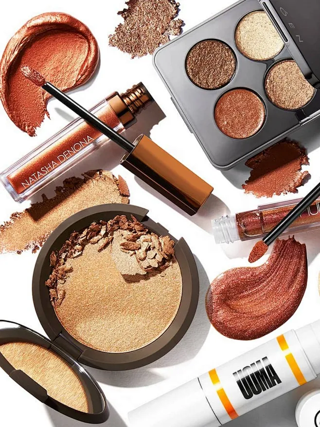 Metallic Make up-花瓣网