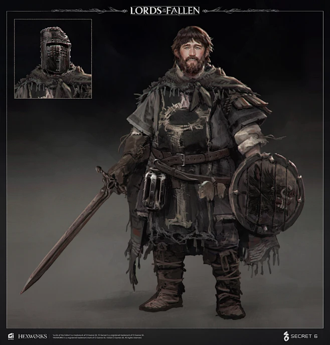Lords of the Fallen Character Design-花瓣网