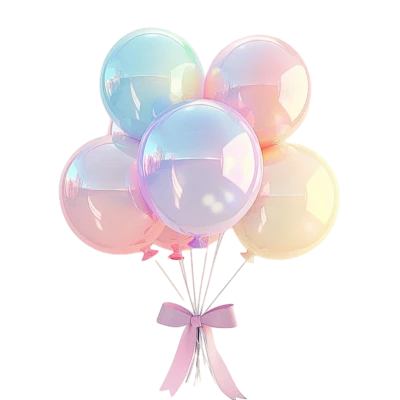 【米图网-52mitu.com】3D 立体 卡通 清新 绿色 粉色 气球 蝴蝶结 情人节 520 庆祝 喜庆 七夕中国风国潮山脉祥云寺庙建筑装饰插画-花瓣网