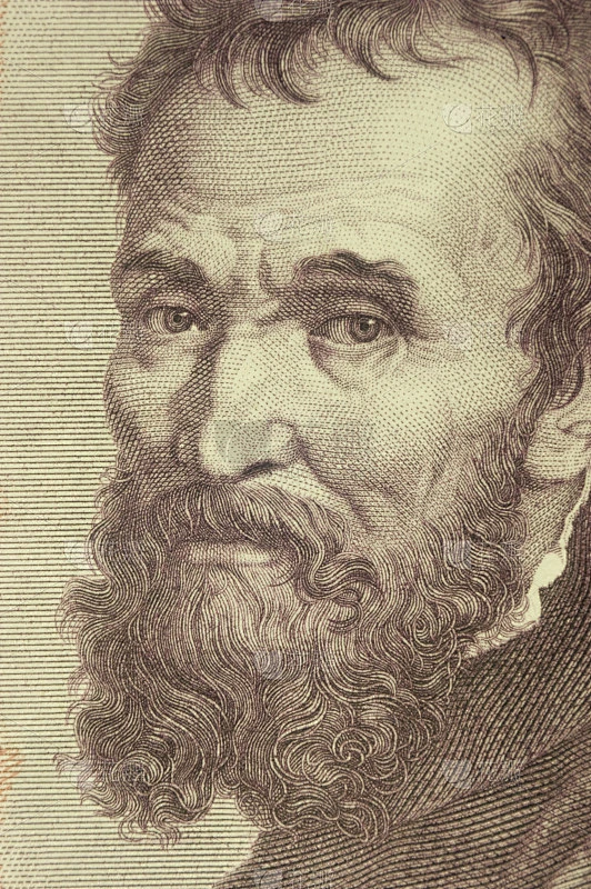 米开朗基罗素材-花瓣网