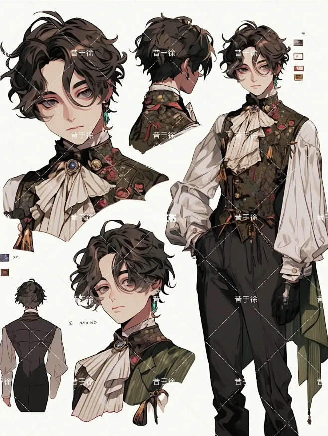 【设子】英伦宫廷贵族风男设分享-花瓣网