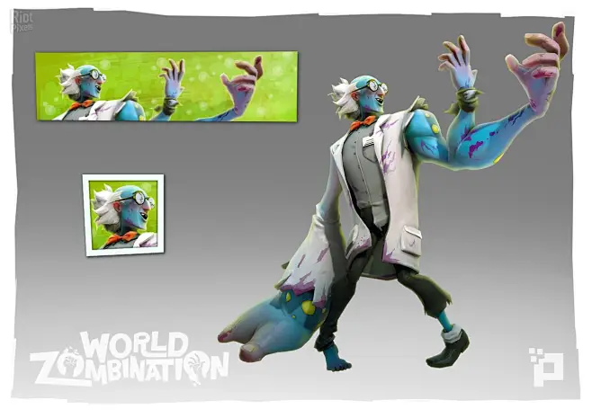 World Zombination - game artworks at Riot Pixels : There are 120 ...