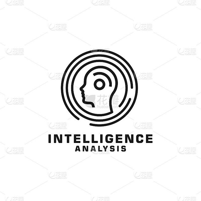 人工智能标志设计模板灵感创意概念