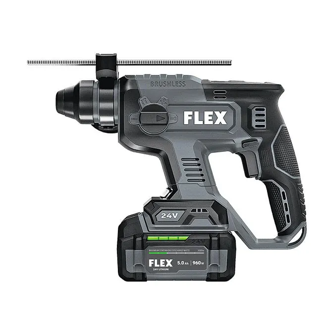 FLEX 24V 7/8-In. Sds Plus Rotary Hammer Kit FX1531-1C - Acme Tools-花瓣网