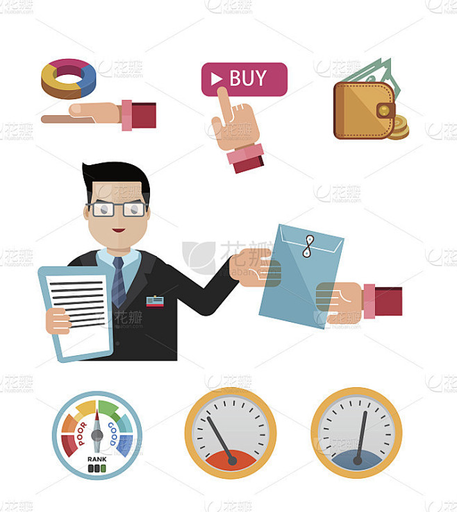 企业财务的图标