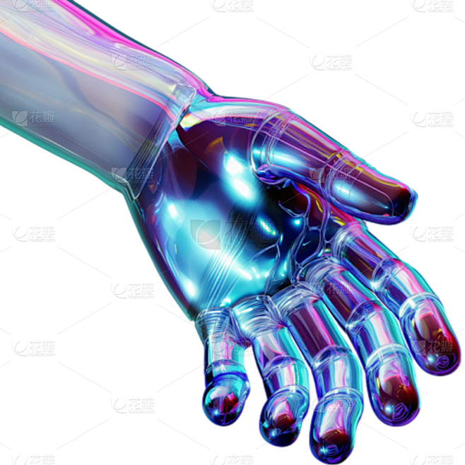 科技风通用3D科技手元素素材