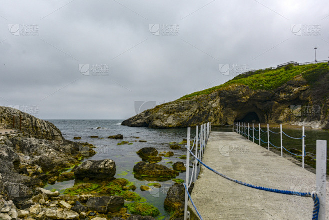 Big rocks in the sea in İstanbul