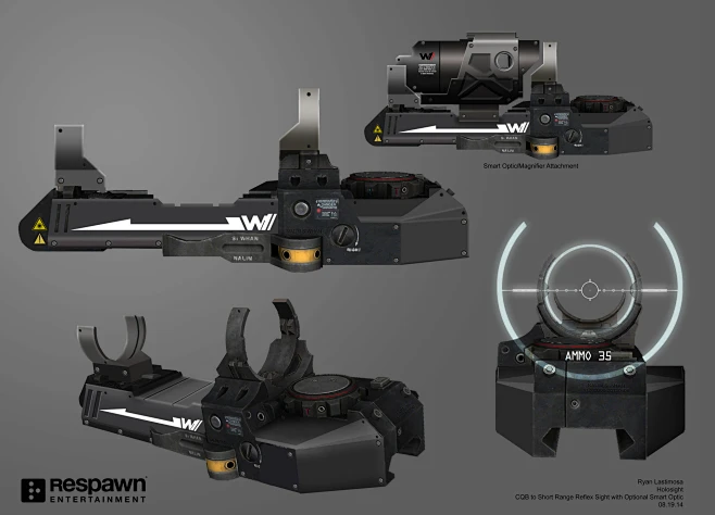 Titanfall 2 Optics, Attachments, Melee, ETC, Ryan Lastimosa : Various ...