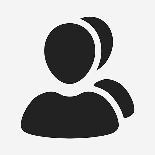 用户账号头像图标_88ICON https://88icon.com 用户 账号 头像 群组 人物 个人资料 躯干 两个