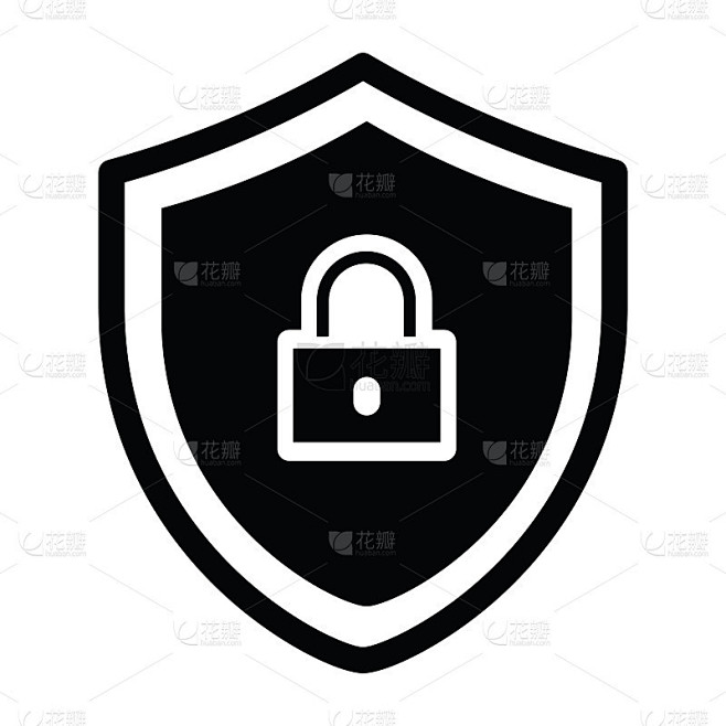 锁，安全，护盾图标