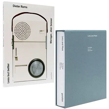 迪特·拉姆斯Dieter Rams产品设计套装 Less and More少即是多 Less but Better少即是好 20世纪影响力设计 ...