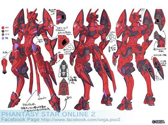 設定画 - 【Wiki】PSO2(ファンタシースターオンライン2)攻略-花瓣网