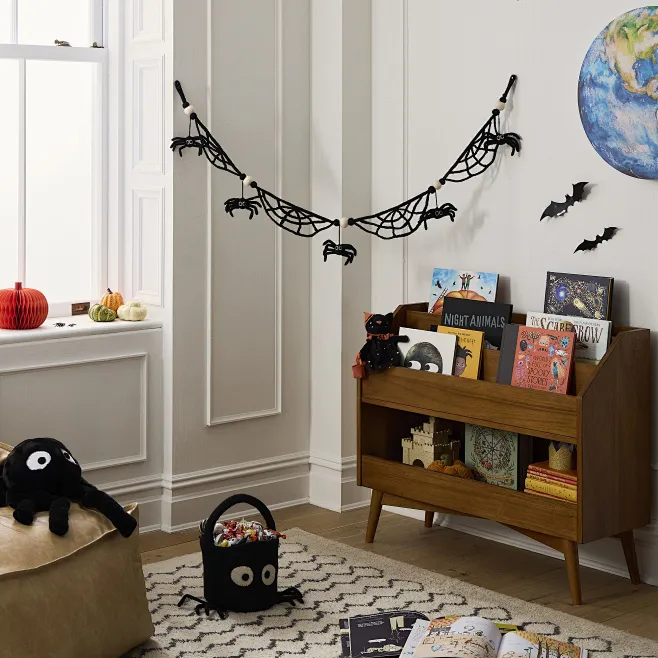 Alt image 1 for Ed Emberley Felt Spider Web Garland-花瓣网