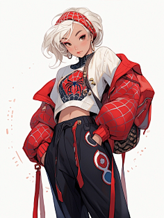 AI-mj NJ v5跑图测试，张力太强力了-花瓣网|陪你做生活的设计师