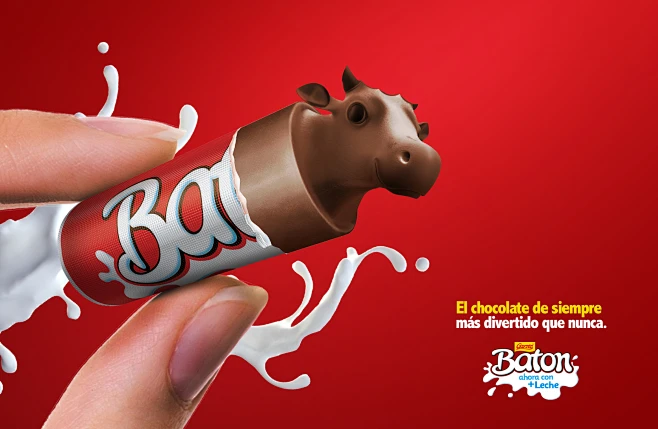 New Baton. Now with more milk : the brand needed to announce the ...