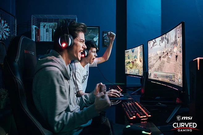 2018微星首席 曲面电竞显示器MPG27CQ图赏-花瓣网