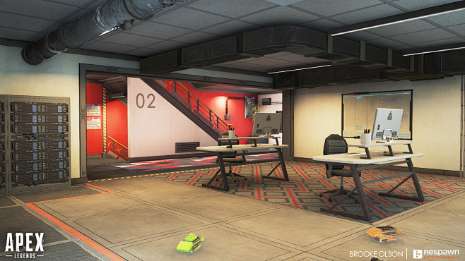 Apex Legends - World's Edge - Interior Set 03, Brooke Olson : I had the ...