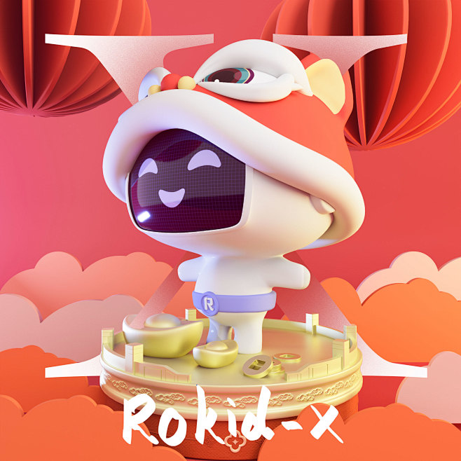 rokid- IP设计大赛-场景角色展示2