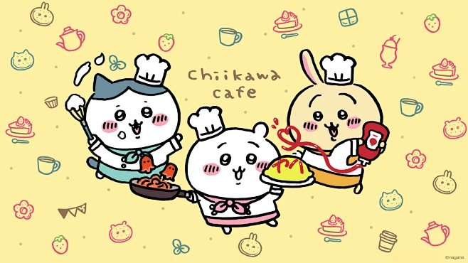 chiikawa电脑壁纸②（1920X1080） - 哔哩哔哩-花瓣网