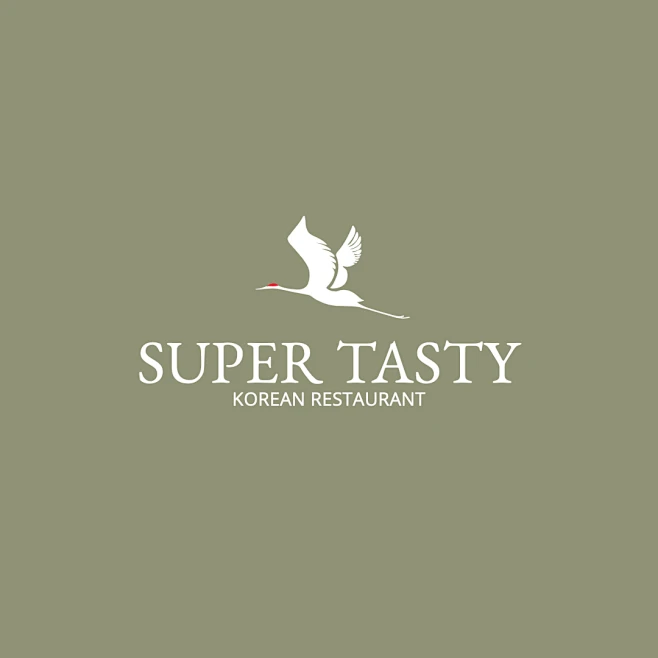 Minimalist Style Korean Restaurant Logo Image素材-花瓣网