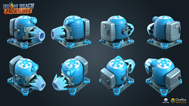 Boom Beach: Frontlines - Ice Cannon