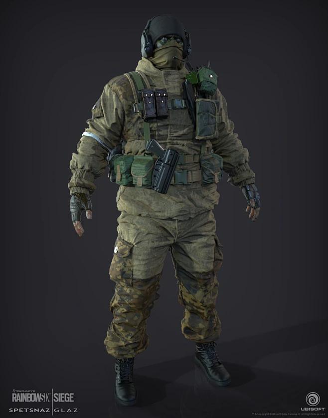 Glaz | Spetsnaz | Rainbow 6 | Siege, J. Mark : CTU Operator for Rainbow ...