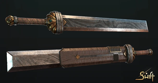 SWIFT - Devotees Swords图片_材质参考——金属图片素材-花瓣网