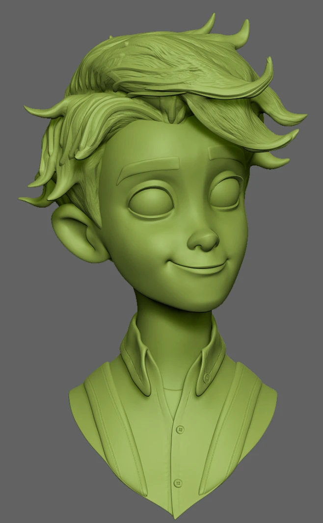 Quick cartoon sketch, Nurshat CG : Study Disney style cartoon design 2. ...