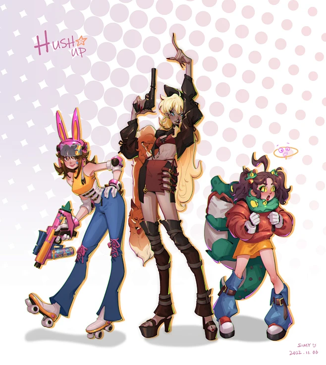 Hush up☆-花瓣网