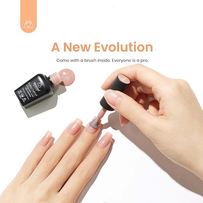 Amazon.com : Beetles 12 Colors Builder Nail Gel Set Christmas Gift, 5 ...