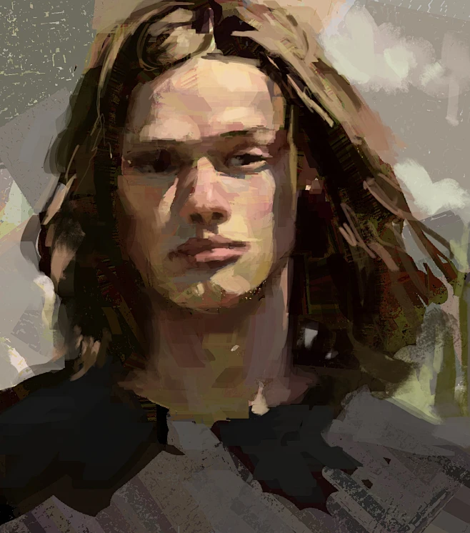 Portraits 01, Zac Retz : Studying... https://www.instagram.com/zacretz/-花瓣网