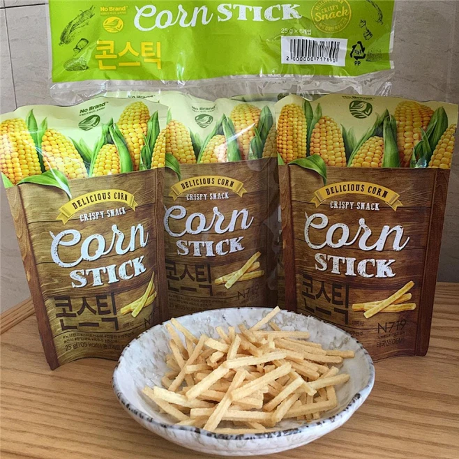 hooca 韩国进口零食 nobrand新品膨化玉米小碎条随身小零食-淘宝网-花瓣网
