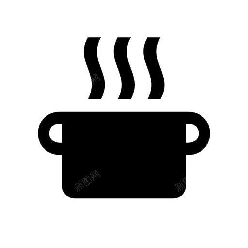 烹饪煮沸火锅图标高清素材 厨房 火锅 烹饪 煮沸 蒸 锅 免抠p