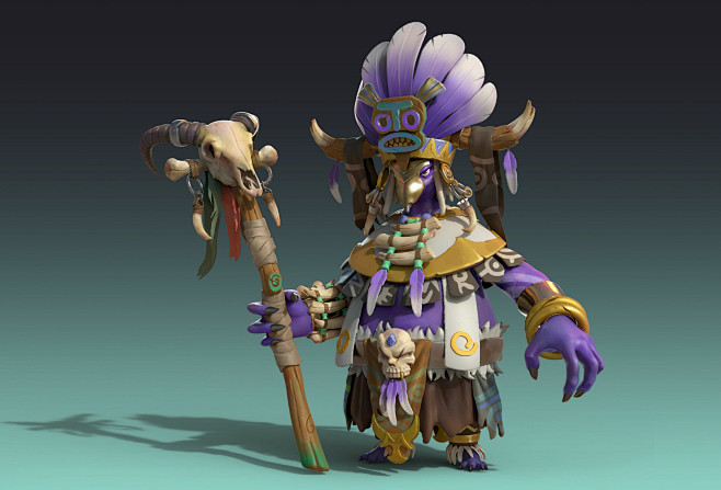 部落巫师 Tribal Wizard, Deep eye LI : 非洲某部落尊贵的鸟族巫师，可催动自身能力降雨，卜卦，占卜部落运势等 A ...